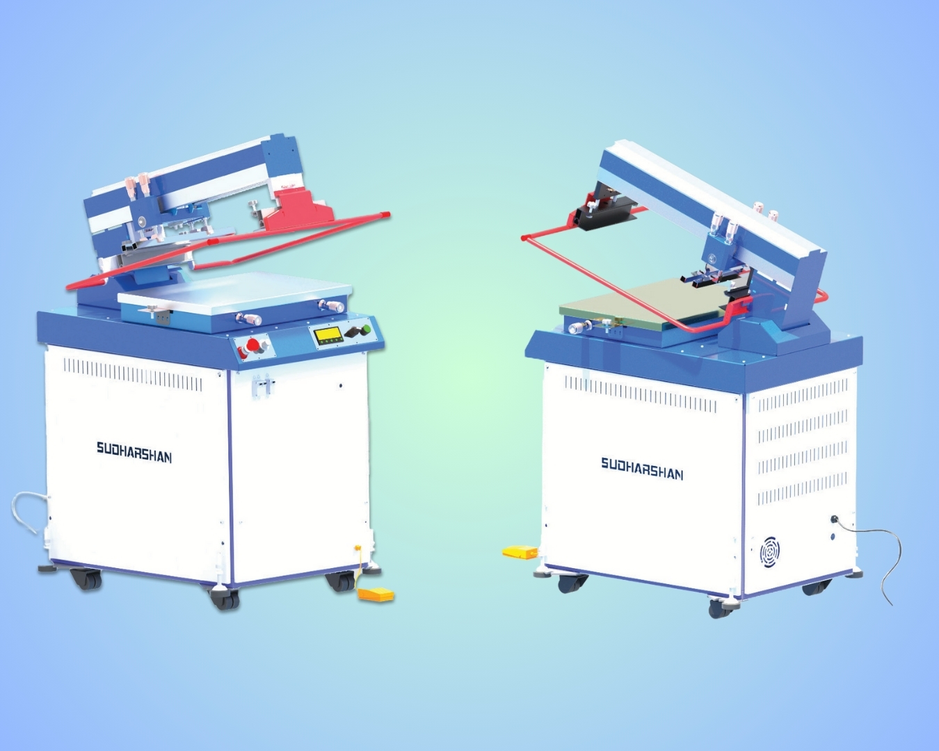 Flat bed screen printing machine – Shori Chemicals Pvt. Ltd.